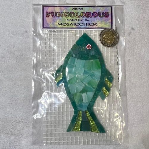 Mosaic Green Fish Insert – Mosaic|Store|Supplies|Funcolor Mosaics